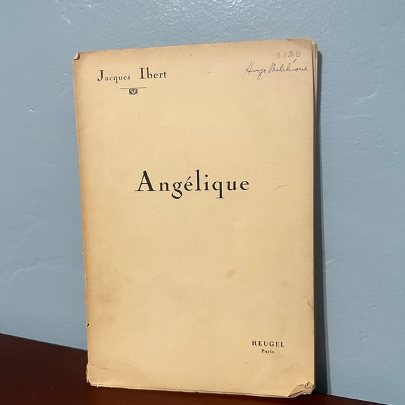 Heugel Paris | Accents | Angelique Jacques Ibert Heugel Paris Music ...